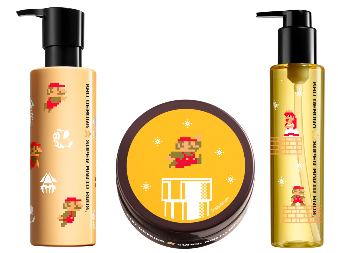 Game-nostalgie met Shu Uemura x Super Mario Bros. • Nieuws - De Kapper